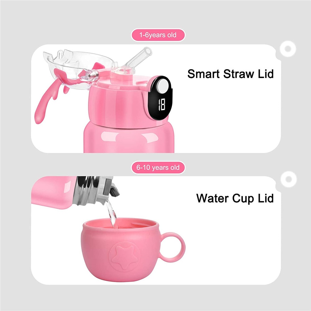 Set Termos pentru Copii, cu afisare inteligenta a temperaturii ...