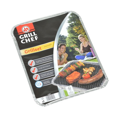 Gratar instant minLandmann 11901, din aluminiu si tabla, 31 x 25 x 8.5 ...