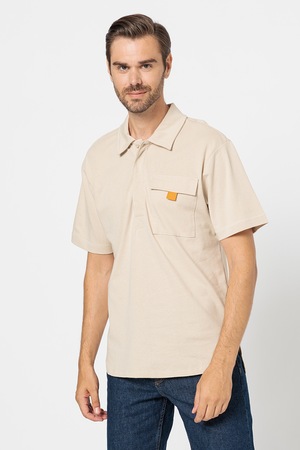 Only & Sons, Tricou polo relaxed fit Isaac, Maro nisip, S - eMAG.ro
