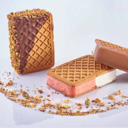 Set 3 Matrite Plastic Inghetata Sandwich Cookie Pro Dreptunghi 4.85x7cm ...