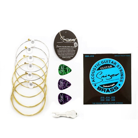 Set corzi chitara acustica cu pene si pin pull-er, Smiger - eMAG.ro