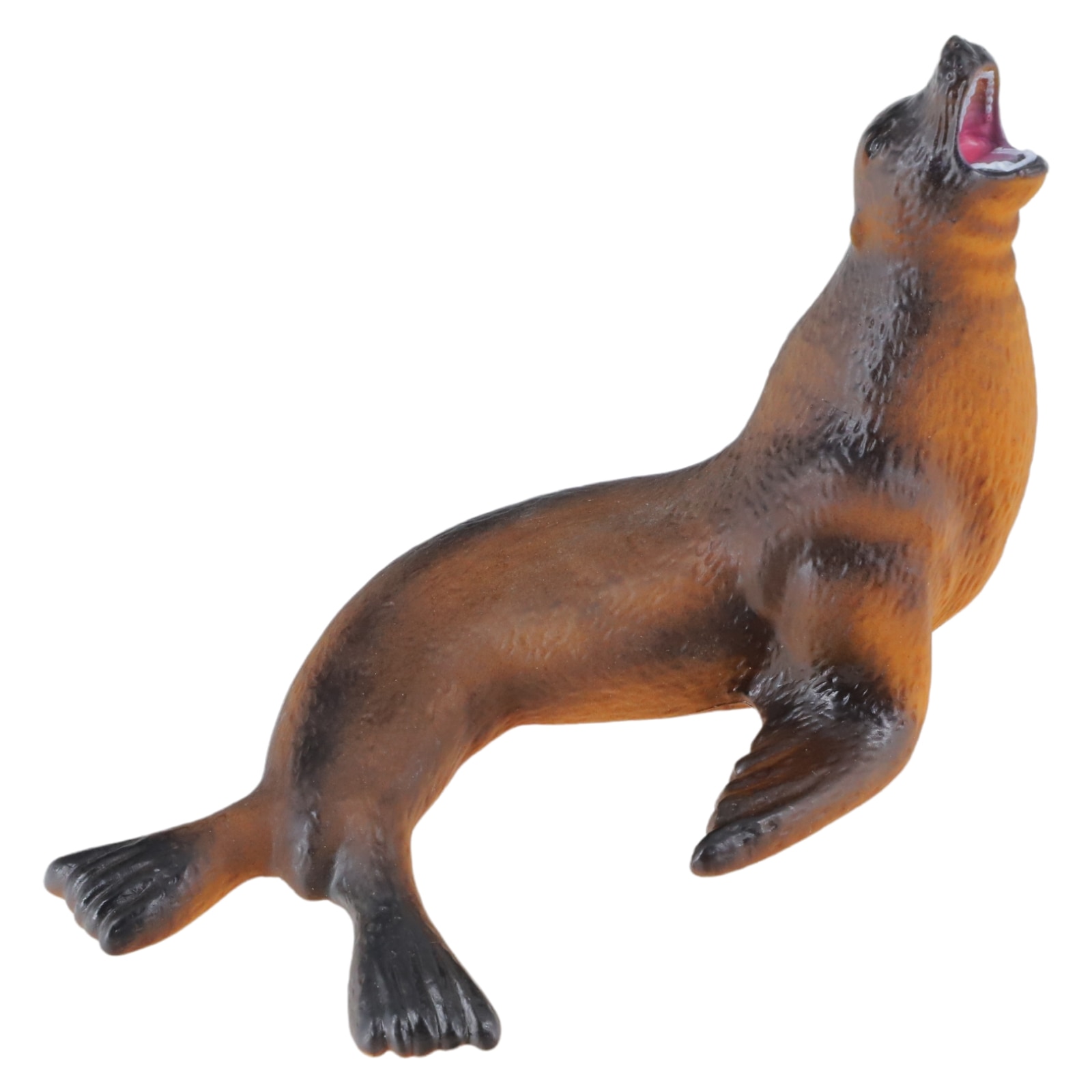 Figurina, Leu de mare, material moale, 18 cm, Maro - eMAG.ro