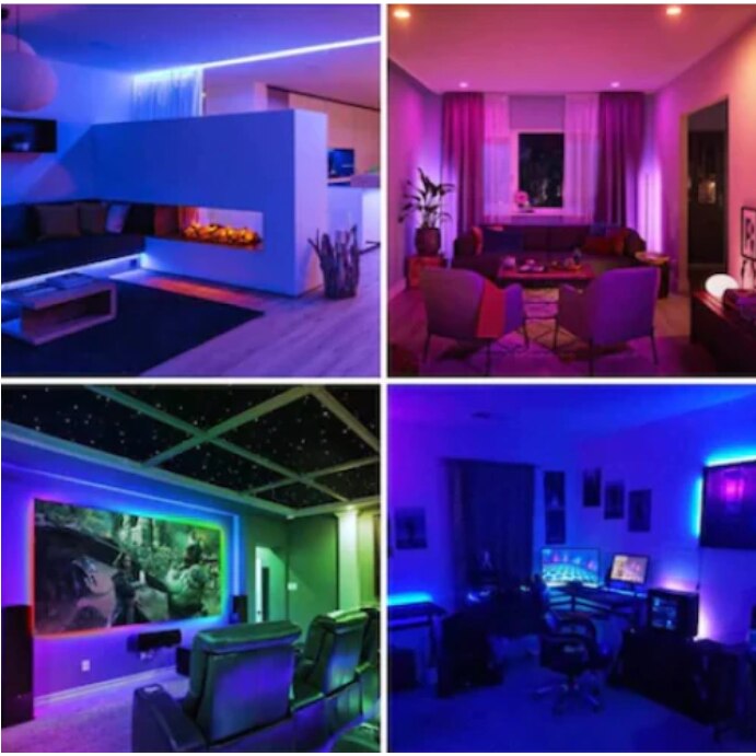 Kit Banda LED RGB, HYT ®, Cu Telecomanda 24 De Taste Si Transformator ...