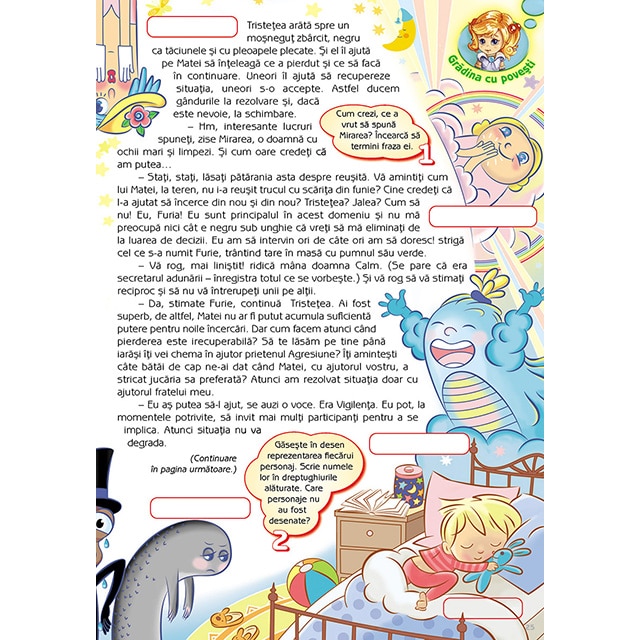 Set Reviste Spiridusii 6 buc pentru copii 5-10 ani - eMAG.ro