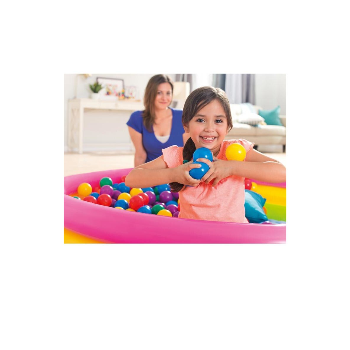 Set 50 bile colorate 7 cm pentru centru/loc de joaca - eMAG.ro