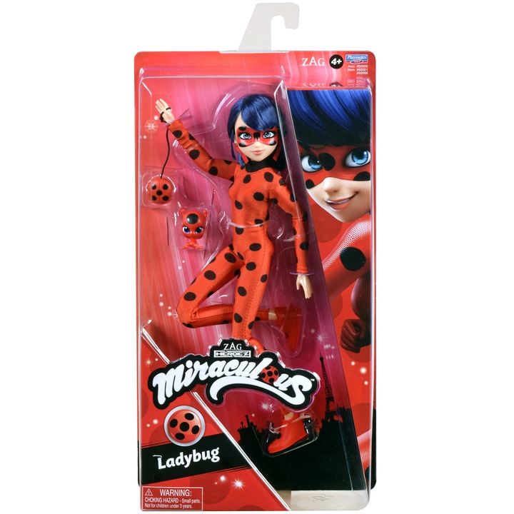 Papusa Miraculous - Ladybug, 26 cm - eMAG.ro
