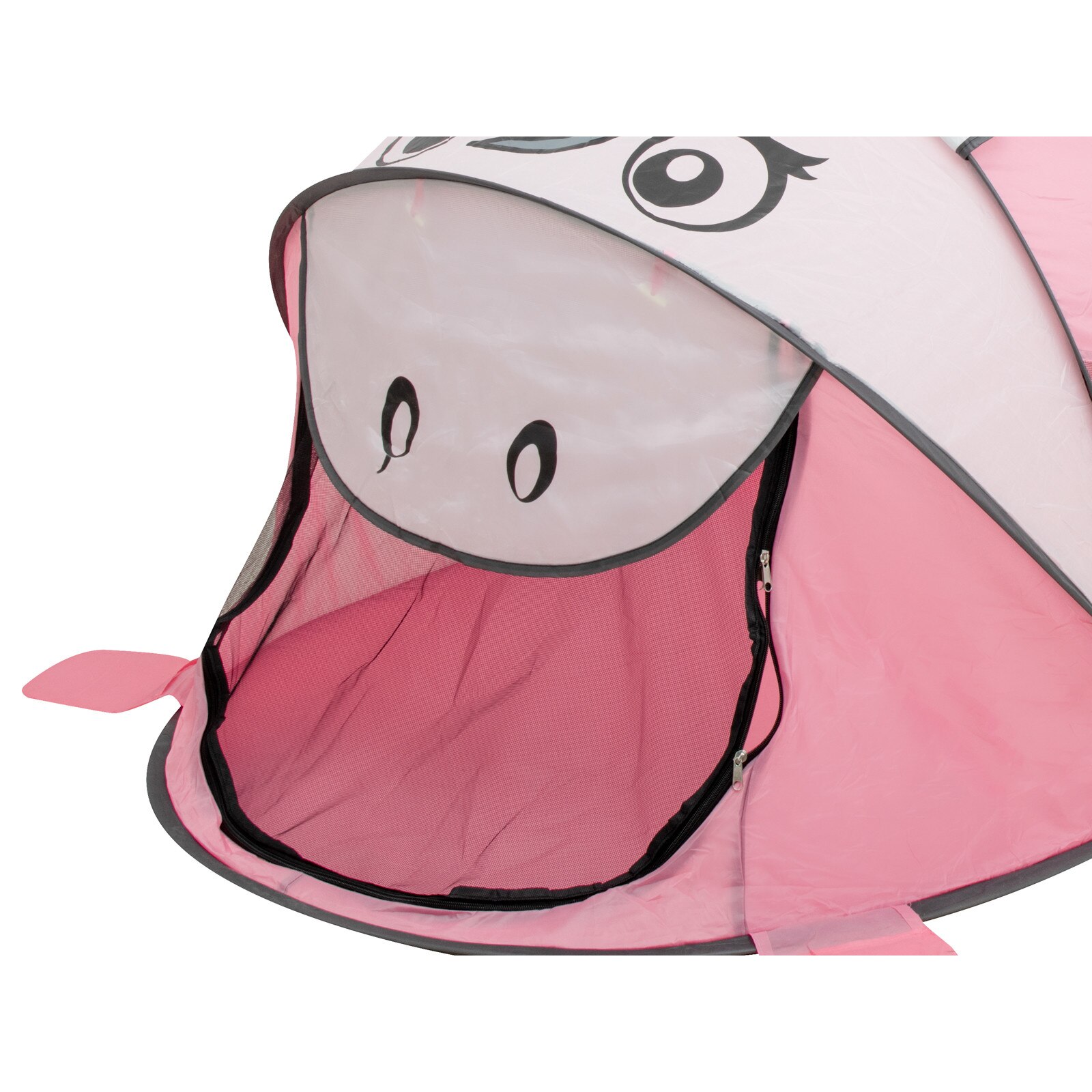 Cort pentru joaca, Plastic/Poliester, 180 cm, Roz - eMAG.ro