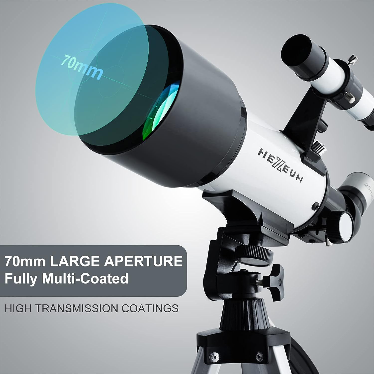 Telescop Astronomic Profesional, HYT ®, Cu Trepied Din Aluminiu ...