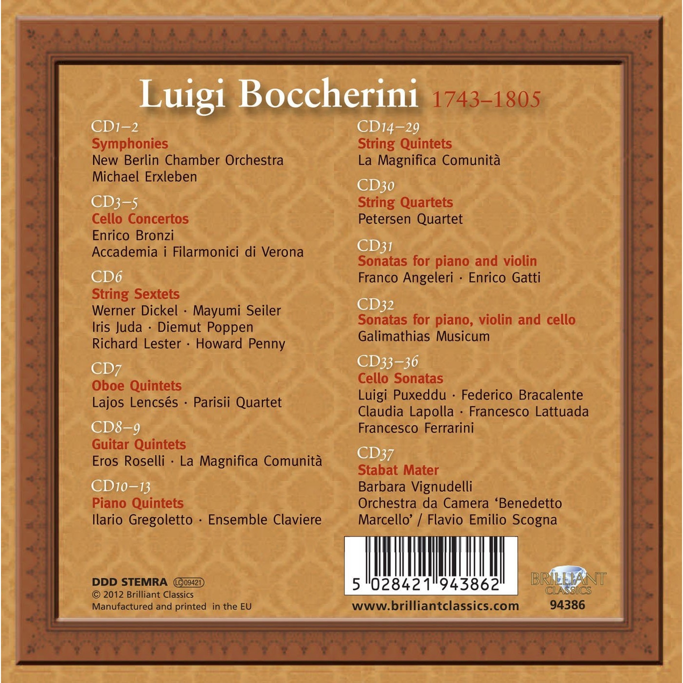 Boccherini Edition 37CD - eMAG.hu