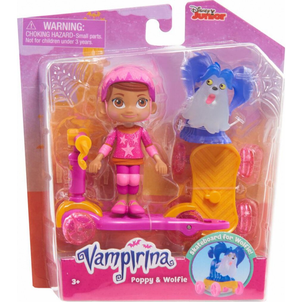 Set figurine Vampirina - Poppy, Lupi si trotineta, Vampirina VP78115P ...