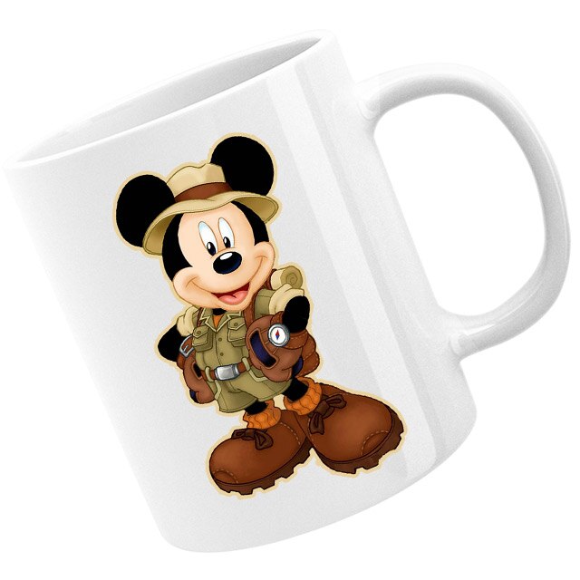 Cana Mickey Mouse Scout Research Map Director Play Game, alba, 330 ml ...