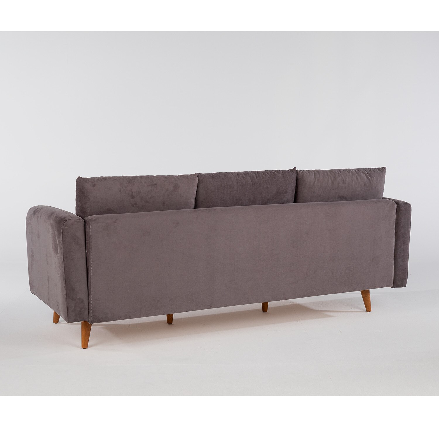 Canapea fixa cu 3 locuri Atelier Del Sofa Sofia, 215x91x85cm, Antracit ...