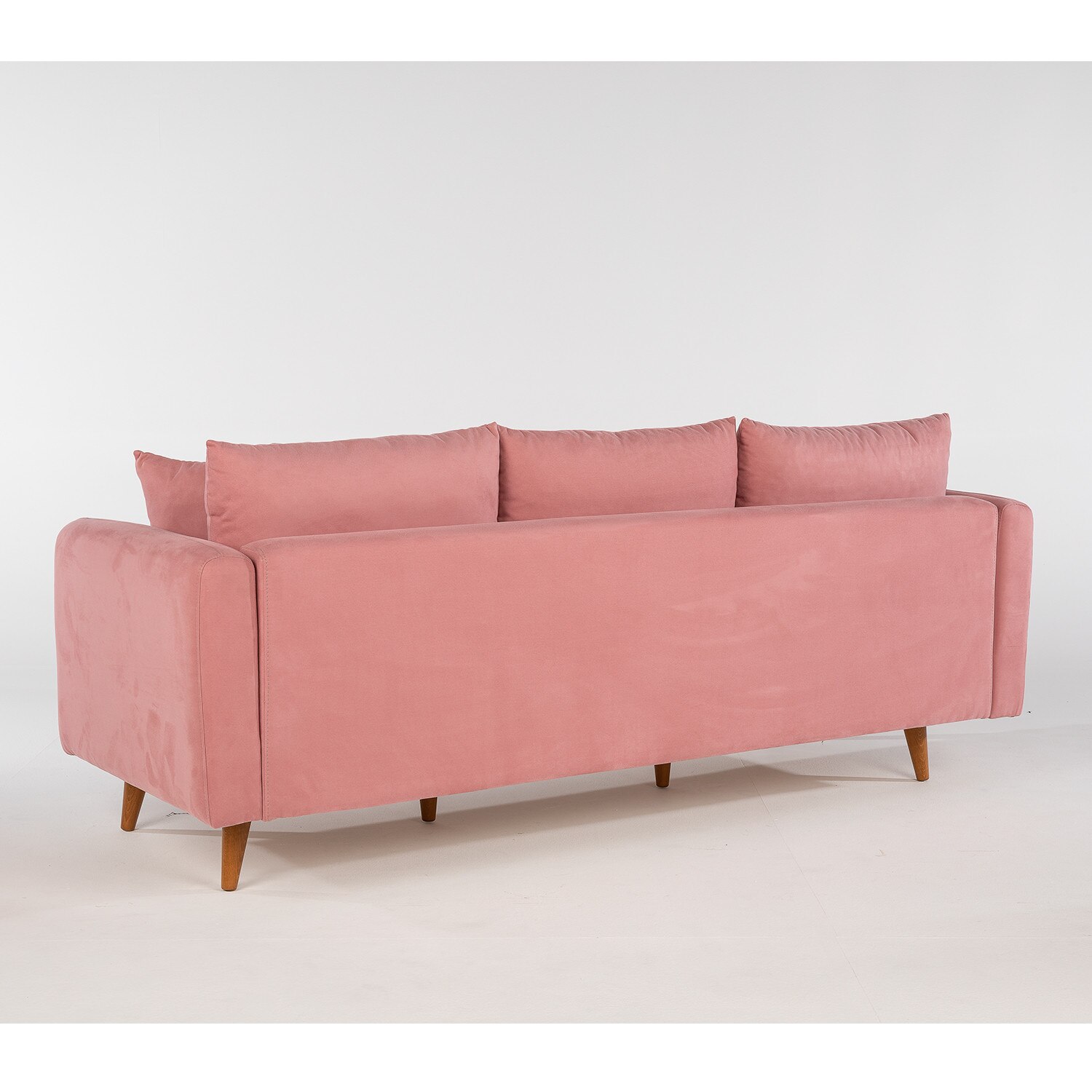 Canapea fixa cu 3 locuri Atelier Del Sofa Sofia, 215x91x85cm, Pink ...