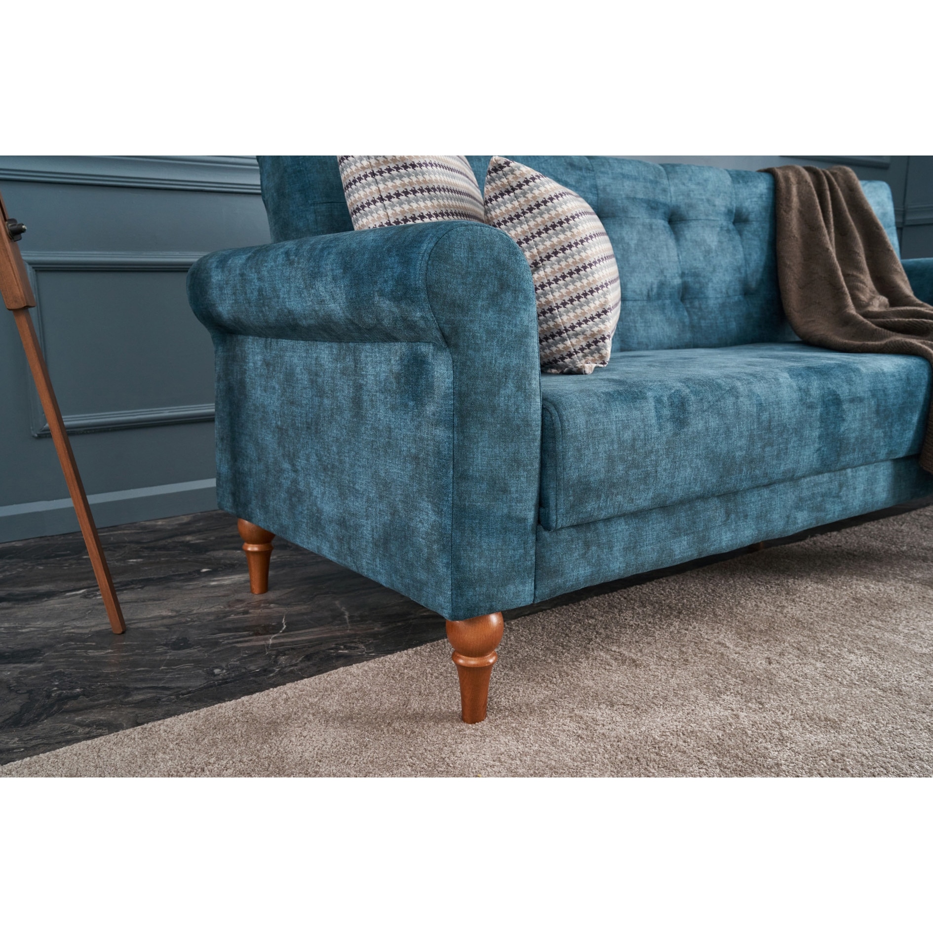 Canapea extensibila cu 3 locuri Atelier Del Sofa Madonna, 223x81x85cm ...