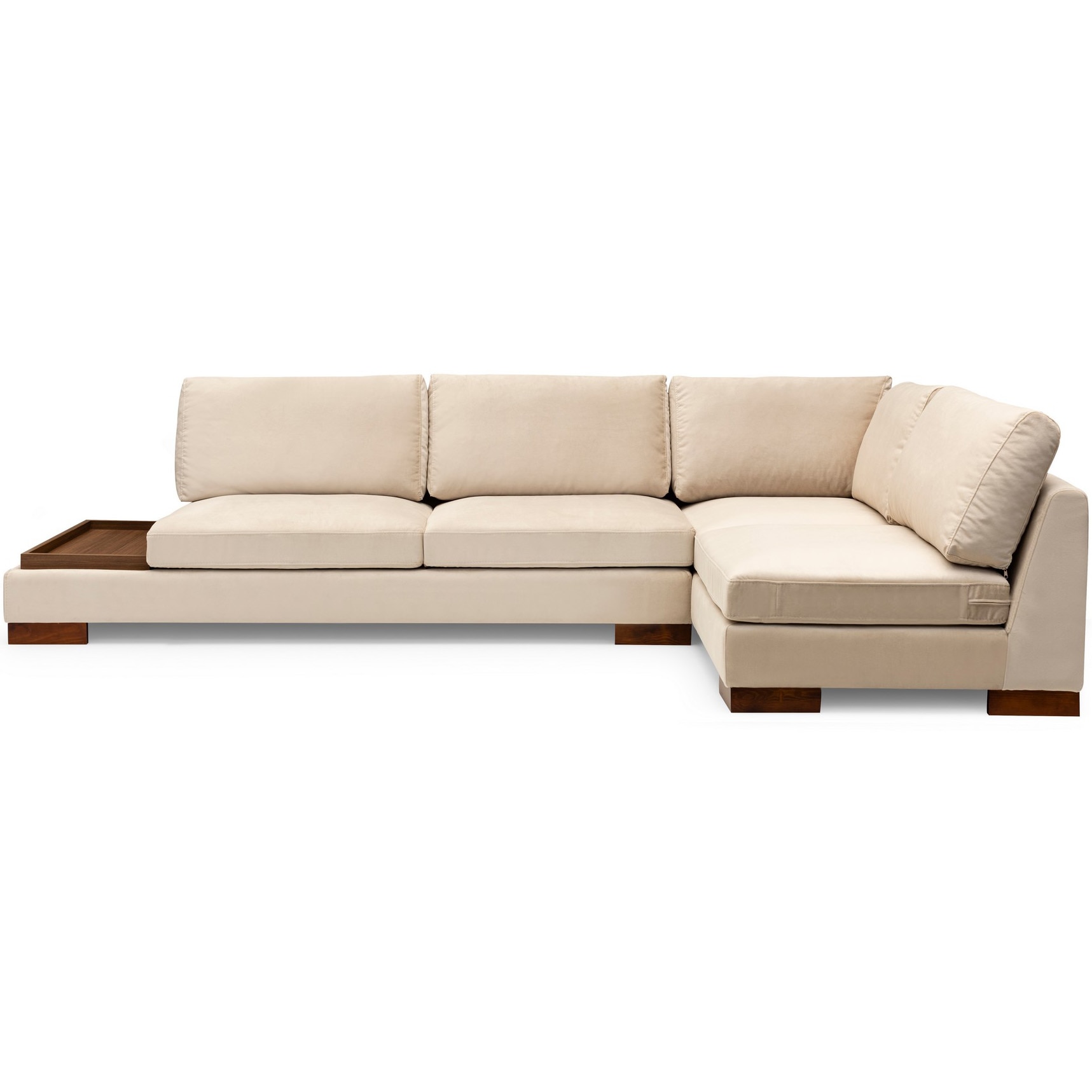 Coltar modular Atelier Del Sofa Casey, 313x97x63cm, Bej - eMAG.ro