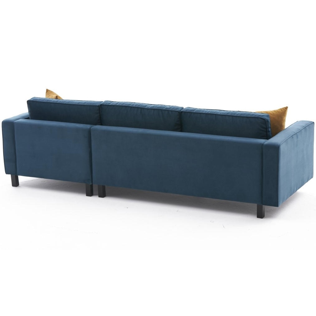Coltar modular Atelier Del Sofa Laurel, 258x91x83cm, Verde - eMAG.ro