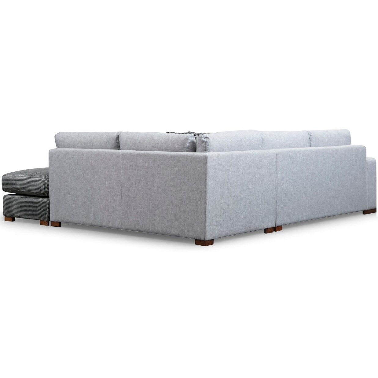 Coltar modular Atelier Del Sofa Loop, 246x95x85cm, Gri - eMAG.ro