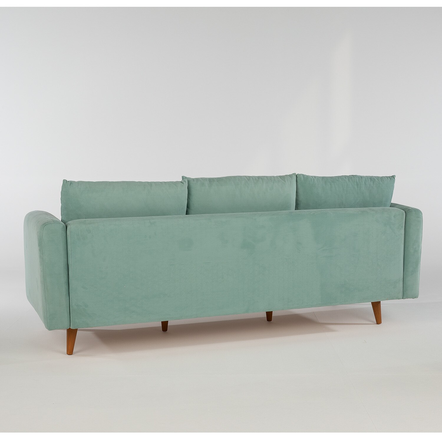 Canapea fixa cu 3 locuri Atelier Del Sofa Sofia, 215x91x85cm, Verde ...