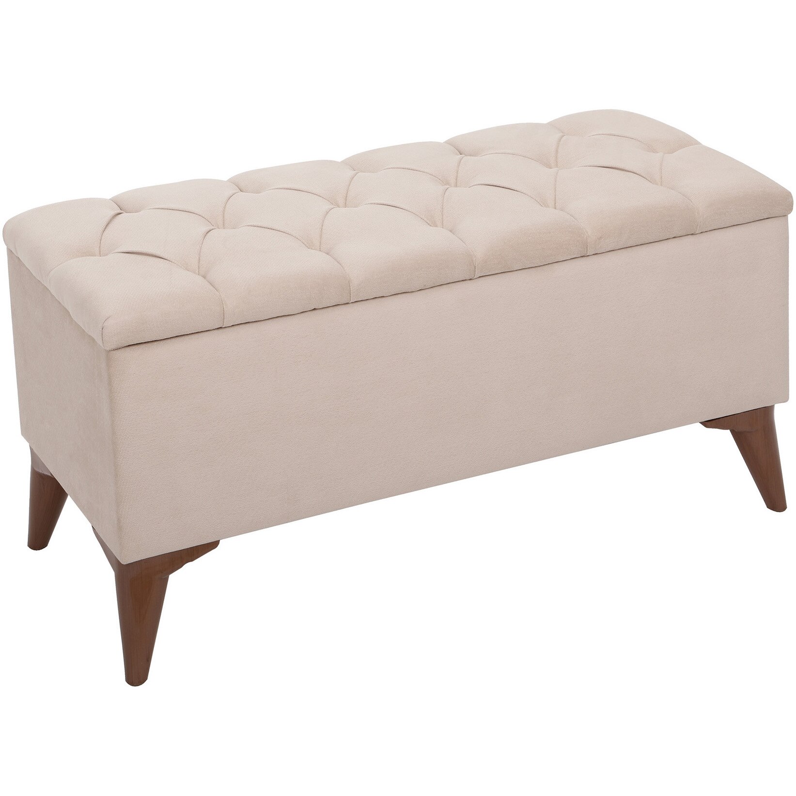Taburet Atelier Del Sofa Fiona, 90x40x52cm, Cream - eMAG.ro