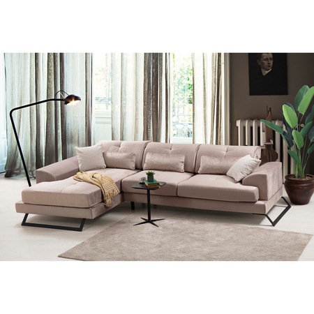 Coltar modular Atelier Del Sofa Frida, 308x100x92cm, Bej - eMAG.ro