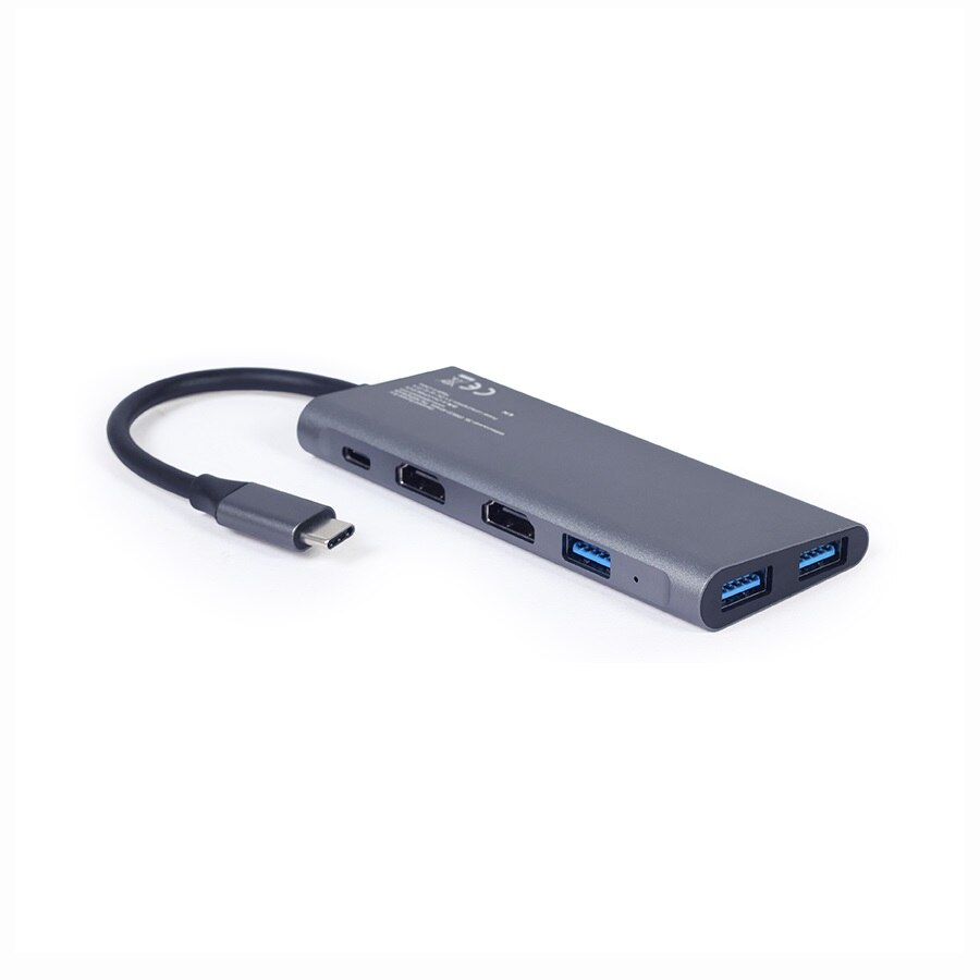 Docking station Cablexpert universal, conectare PC USB Type C, 3 x USB ...