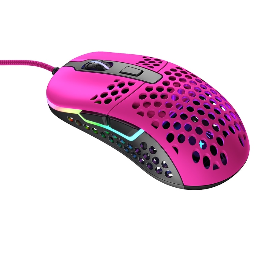 Mouse pentru jocuri, Xtrfy, 16000 dpi, RGB, Roz - eMAG.ro