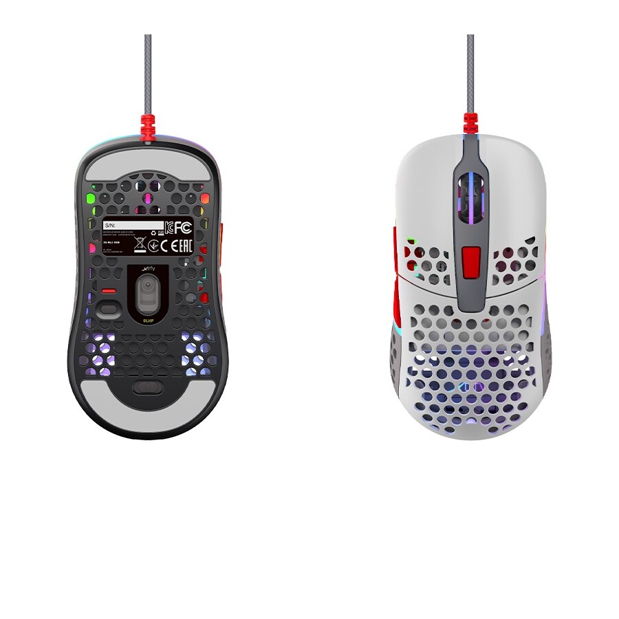 Mouse pentru jocuri cu fir, Xtrfy, M42 RGB, Alb - eMAG.ro