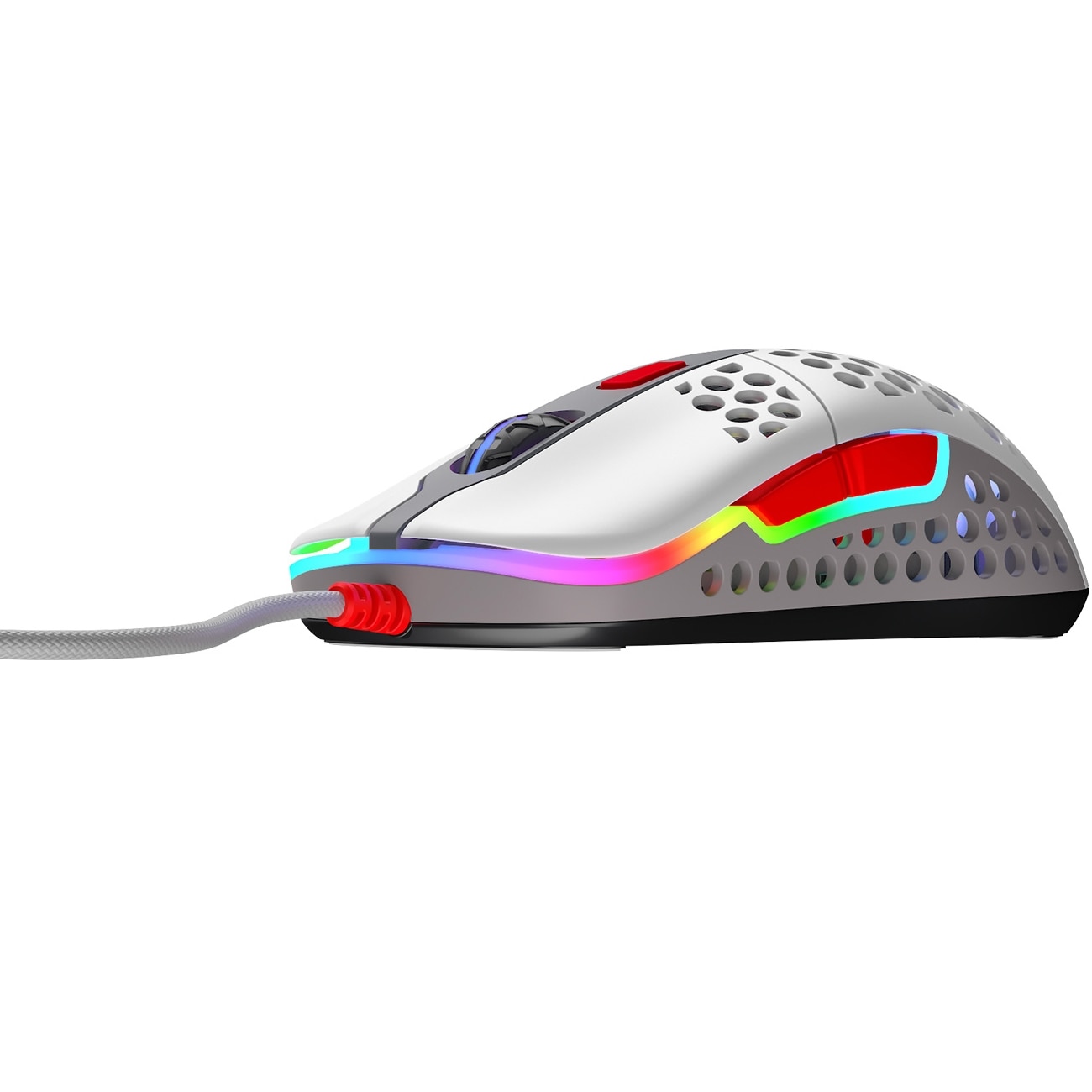 Mouse pentru jocuri cu fir, Xtrfy, M42 RGB, Alb - eMAG.ro