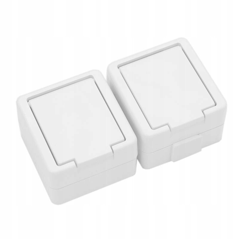 Priza dubla cu capac, 16 A, 250 V, Alb - eMAG.ro