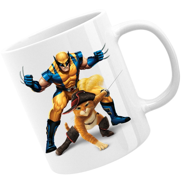 Cana Shrek Puss in the Boots Wolverine Animals Speak Universal, alba ...