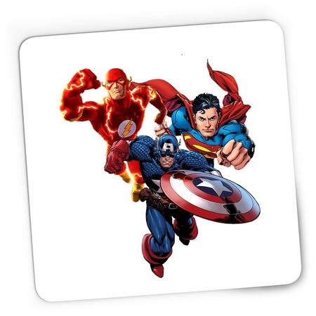 Gaming Egérpad Flash Captain America Superman Fly Mystery Supranatural ...