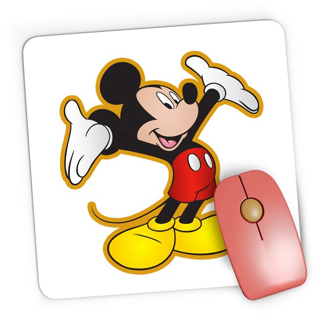 Mousepad Gaming Mickey Mouse Happy Disney Land Animals Goofy, 21x19 cm ...