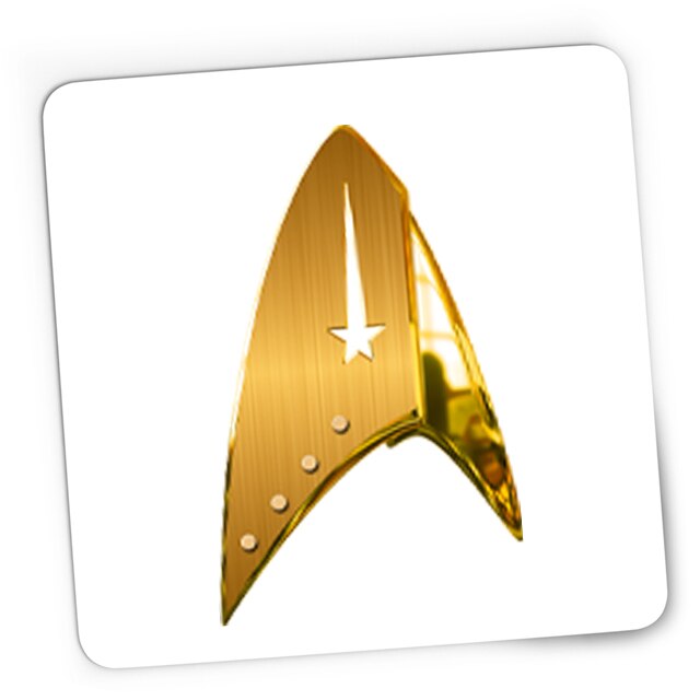 Mousepad Gaming Star Trek Badge Solar Eclipse Crew Universe, 21x19 cm ...