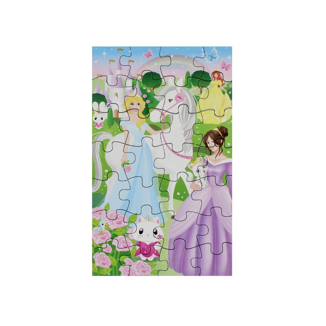 Puzzle 28 piese printese multicolor - eMAG.ro