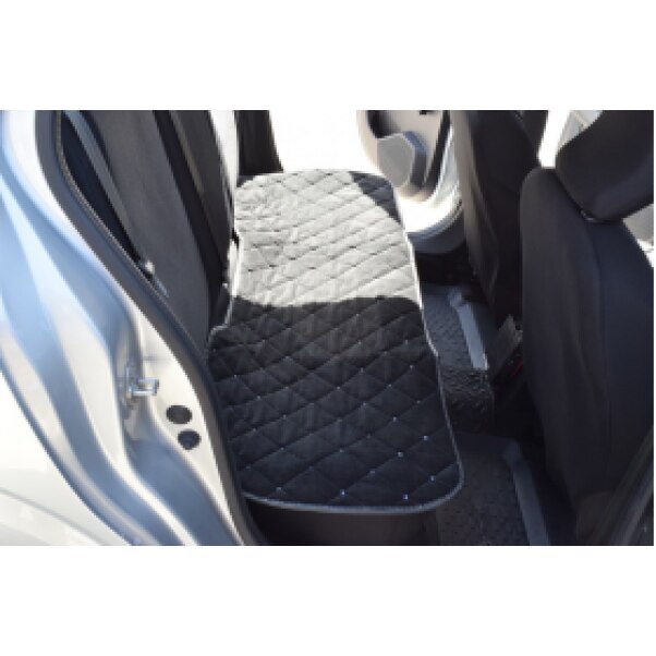 Set huse scaune auto, pentru sezut fata si spate, Negru, 3 piese - eMAG.ro