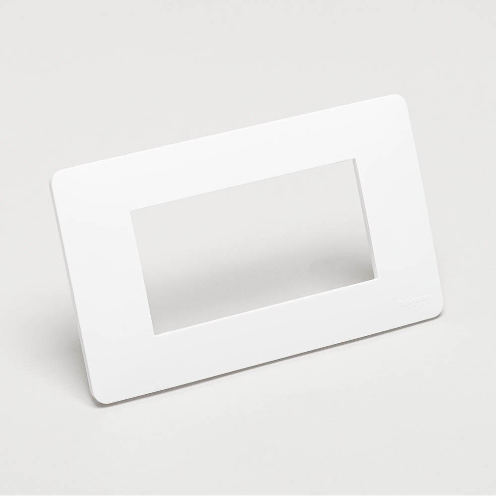 Декоративна рамка за модулно оборудване Schneider Electric Studio, 4 ...