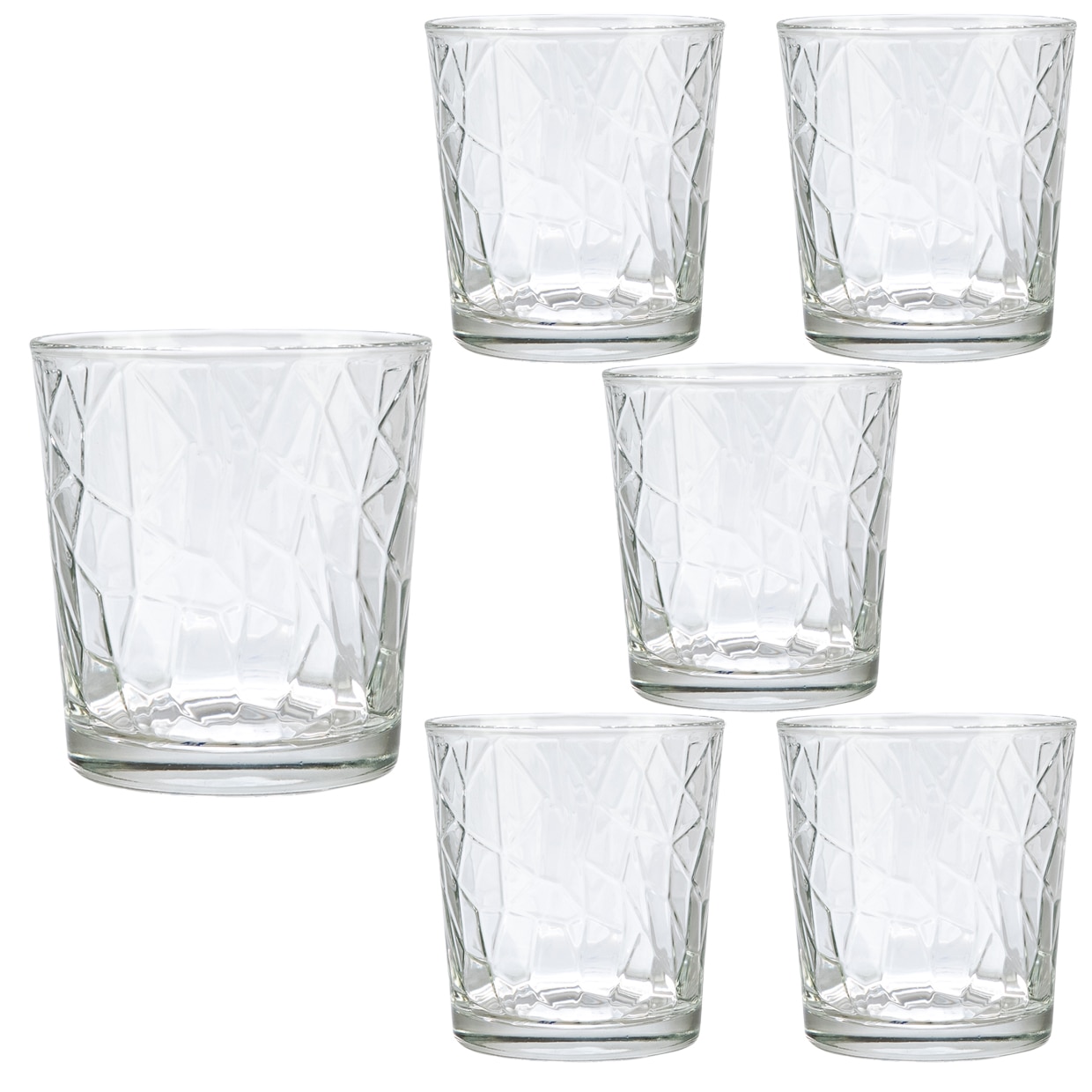 Set 6 pahare, Italian Design, 285 ml - eMAG.ro