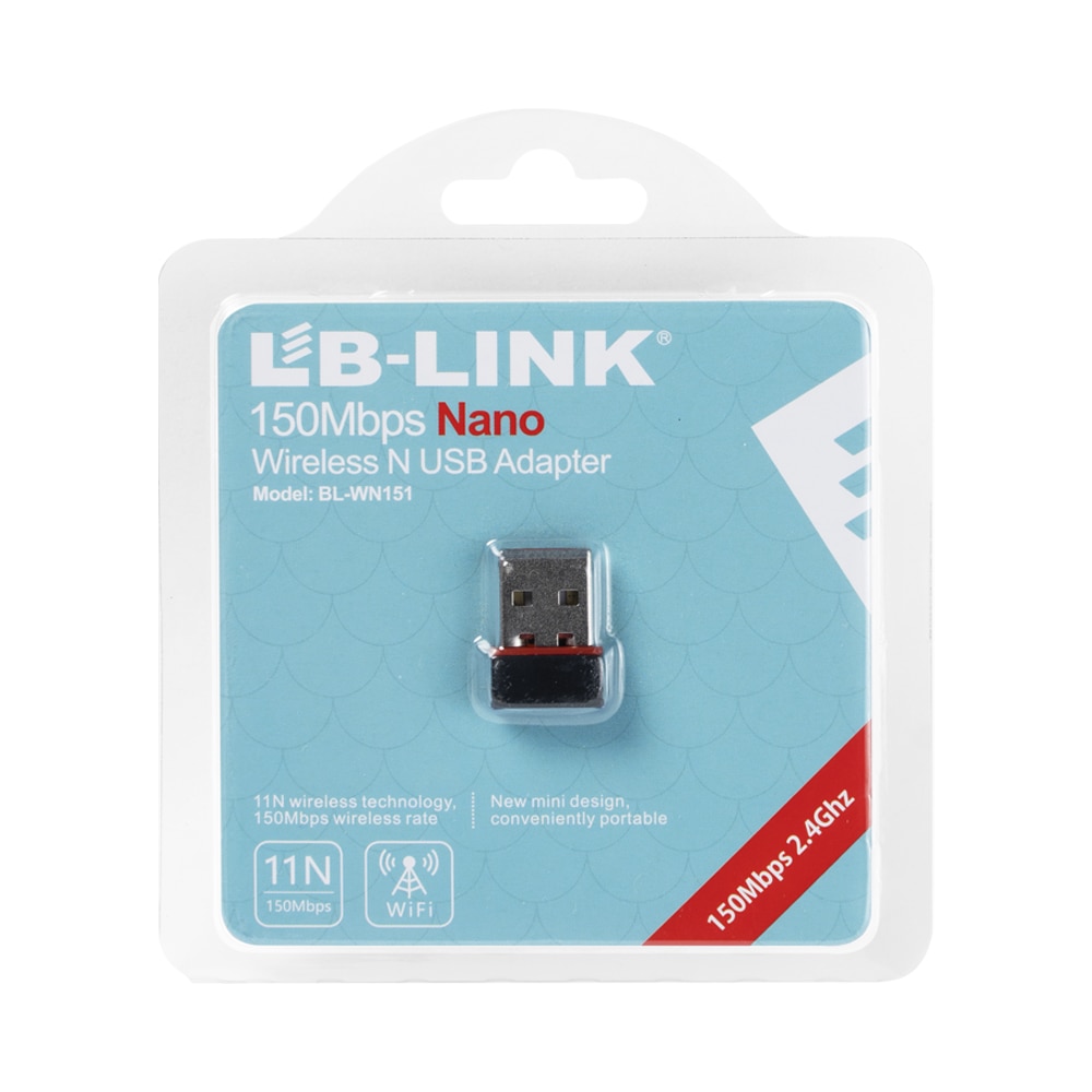 Adaptor Wireless USB LB-LINK BL-WN151, 150 Mbps, negru - eMAG.ro