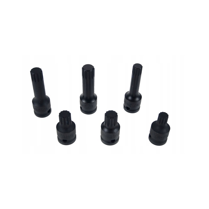 Set chei torx impact tubulare 1/2 M14 M16 M18 CR-Mo 13304 - eMAG.ro