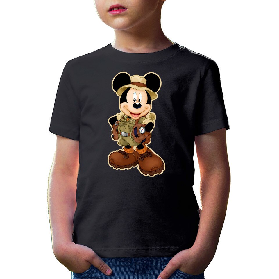 Тениска Детска Mickey Mouse Scout Research Map Director Play Game ...