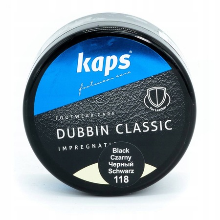 Kaps вакса за кожа, 50 мл, черна - eMAG.bg