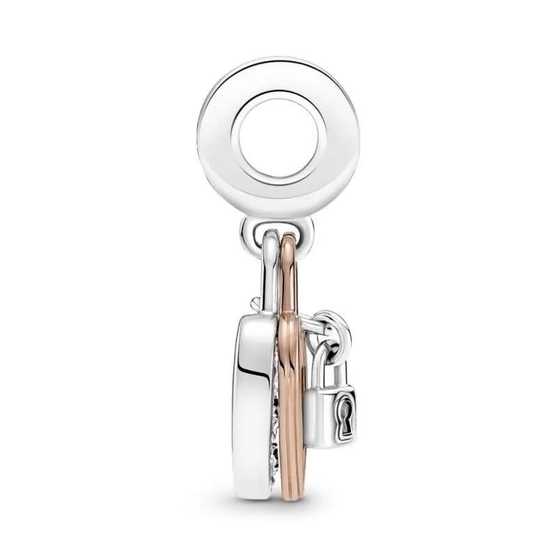 Talisman din Argint 925 Charm compatibil Pandora - Inima prizoniera ...