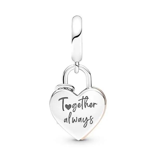 Talisman din Argint 925 Charm compatibil Pandora - Inima prizoniera ...