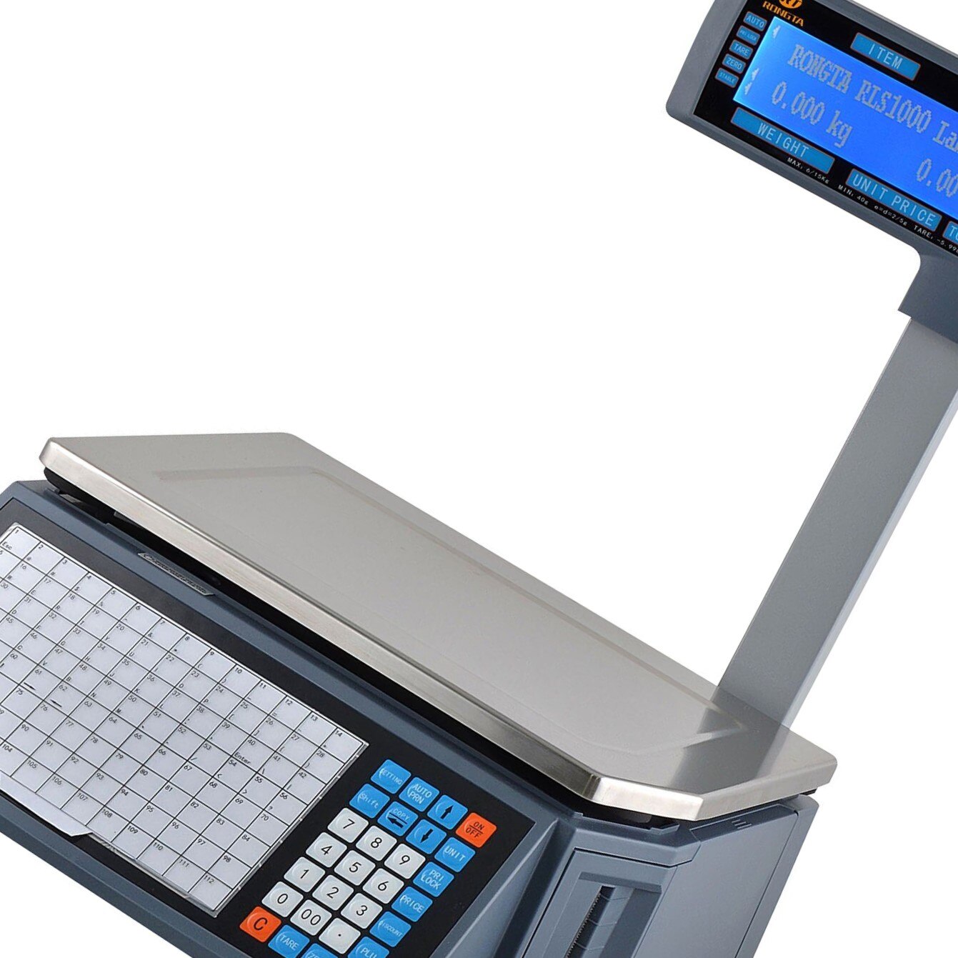 Cantar cu etichetare Rongta RLS1000 cu brat 15kg - eMAG.ro