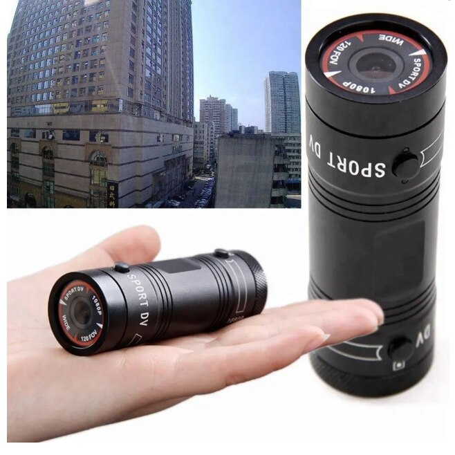 Camera video sport, 1080P, Full HD, 120 °, cu suport de prindere pe ...