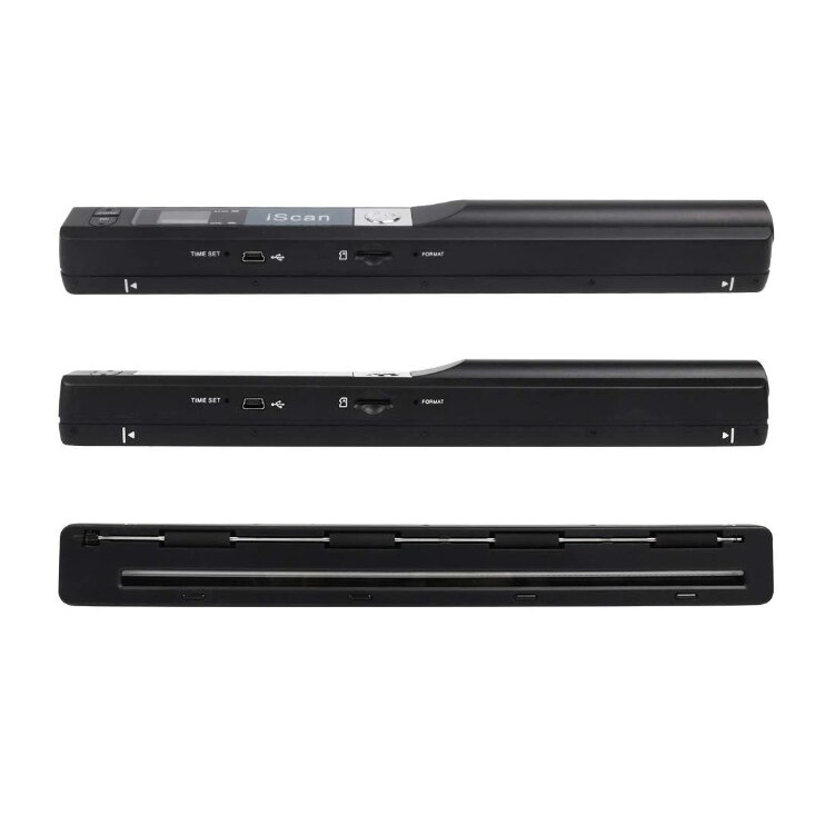 Scanner Portabil Mini cu Ecran LCD, JPG/PDF, Tip A4, slot SD, Documente ...