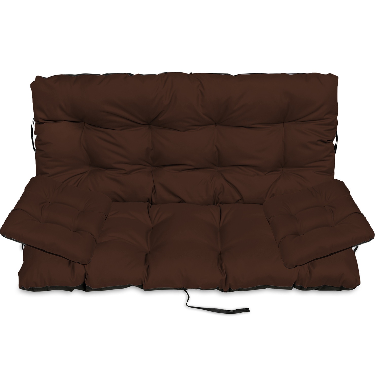 Set Perne banca gradina, terasa, mobilier, Maro, 180x60x50 + 2x 45x45 ...
