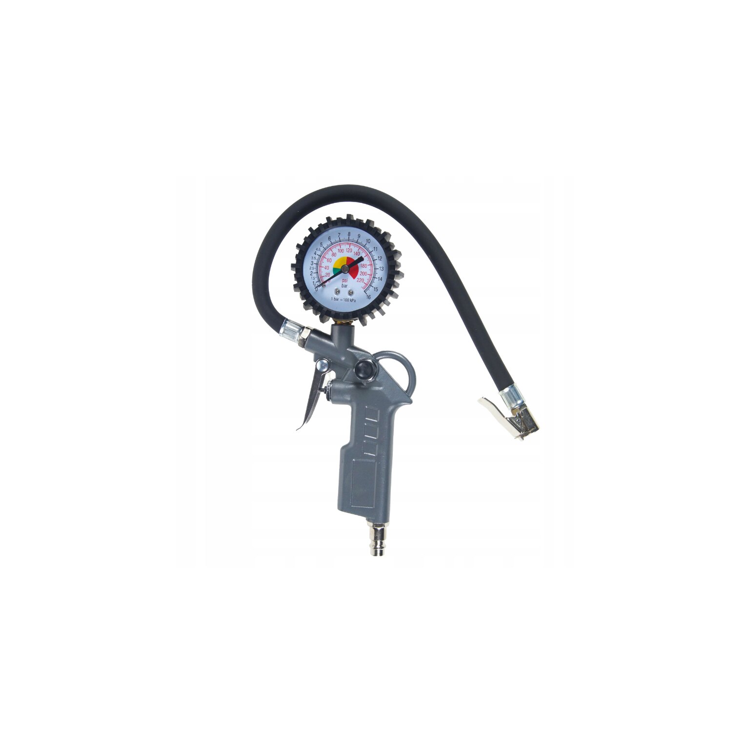 Pistol de umflat roti cu manometru 13150 - eMAG.ro