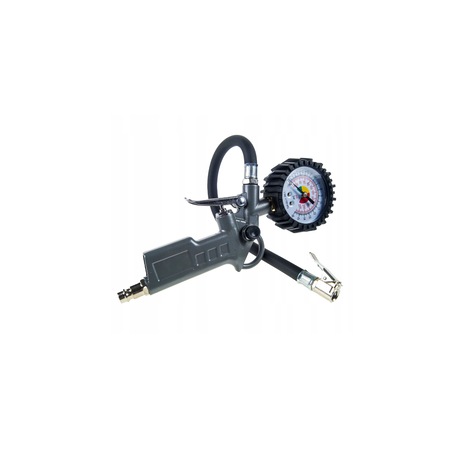 Pistol de umflat roti cu manometru 13150 - eMAG.ro