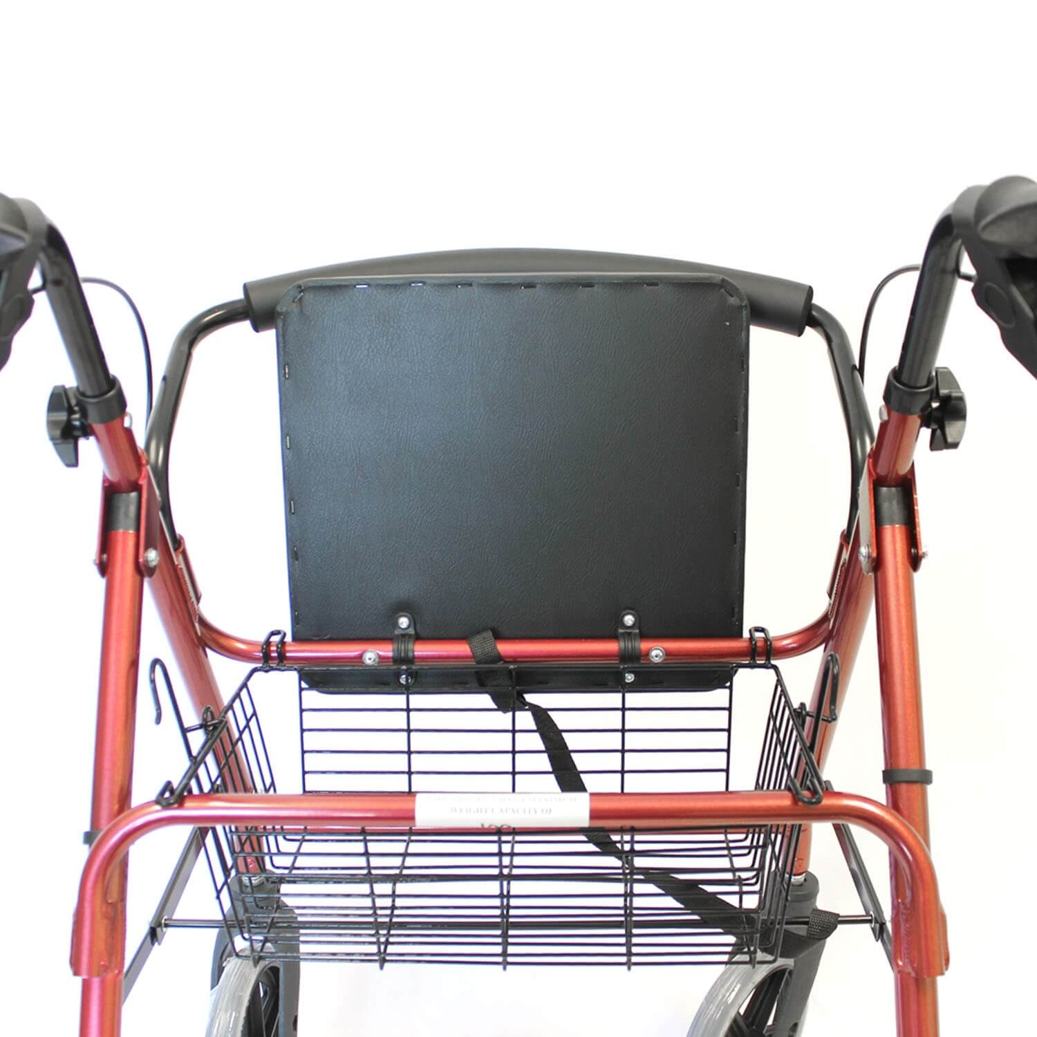 Rolator pliabil pentru supraponderali/obezi cu 4 roti, frana cu opritor ...